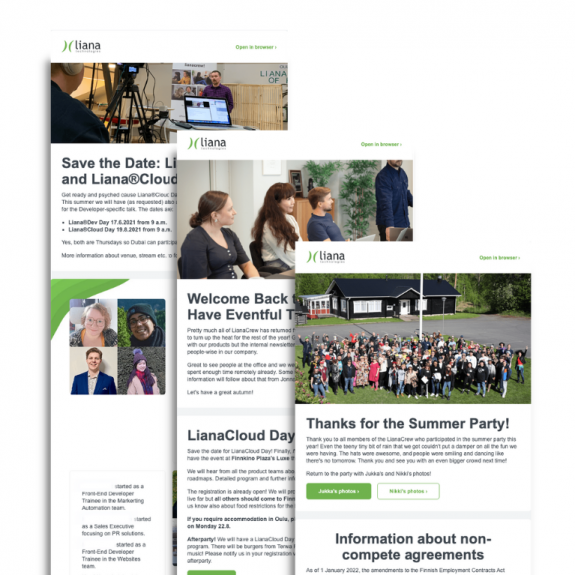 Inform, Engage and Inspire with Internal Newsletters - LianaTech.com